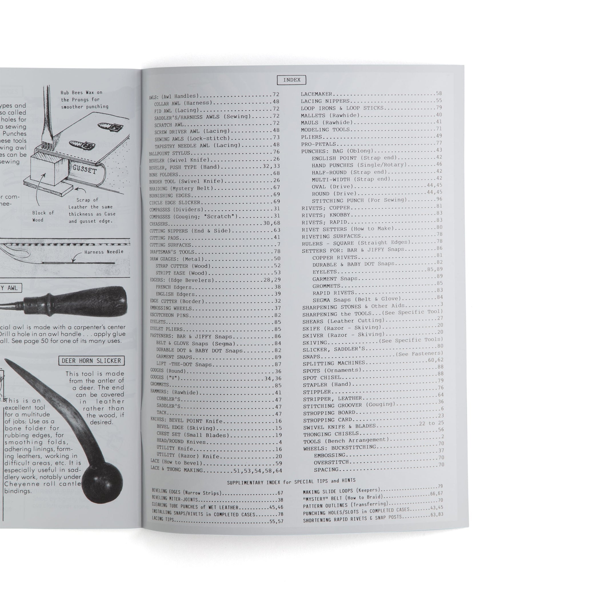 Leathercraft Tools Book | Tandy Leather — Tandy Leather, Inc.