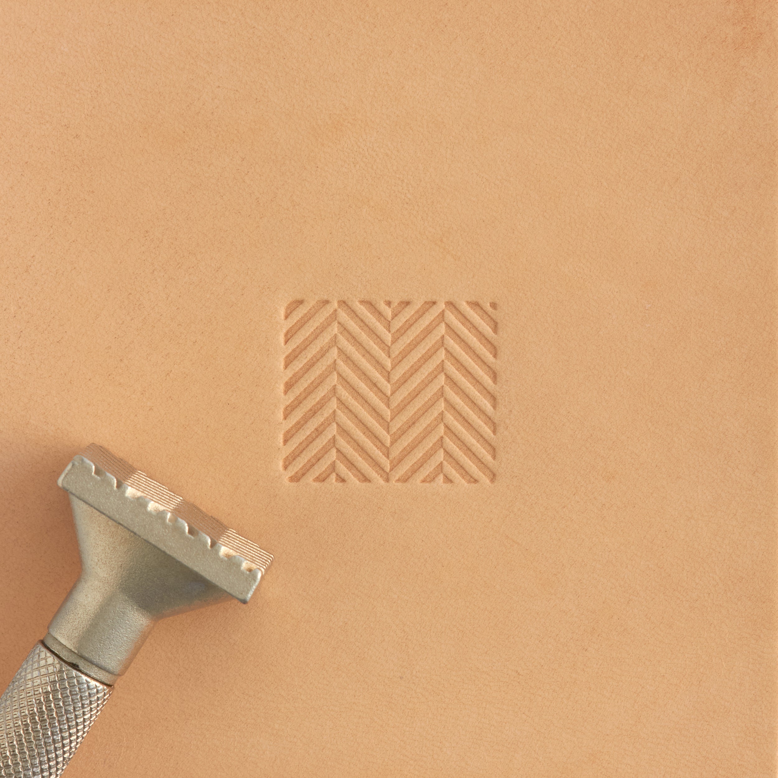Craftool® Herringbone Stamp | Tandy Leather — Tandy Leather, Inc.