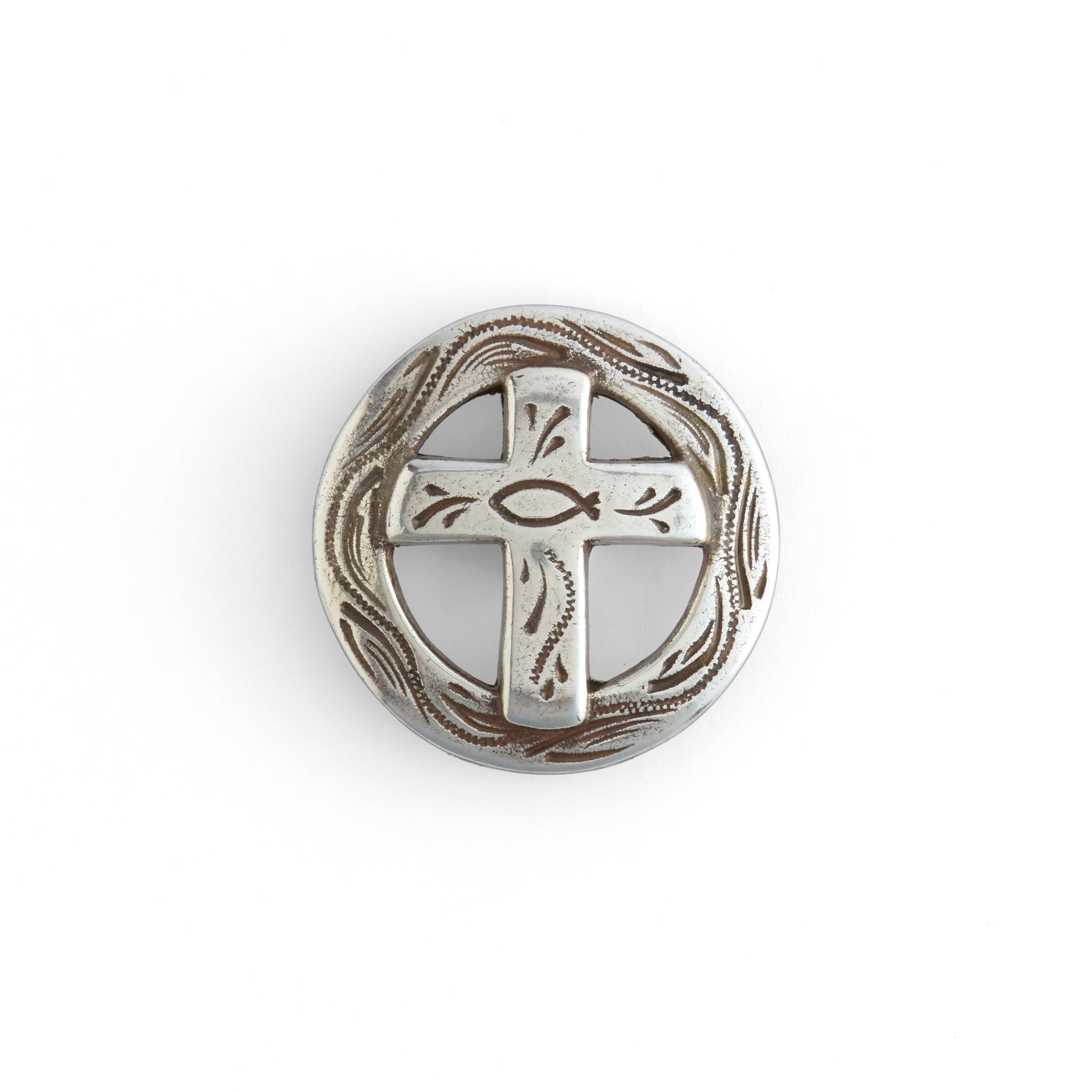 Christian Cross Concho — Tandy Leather, Inc.