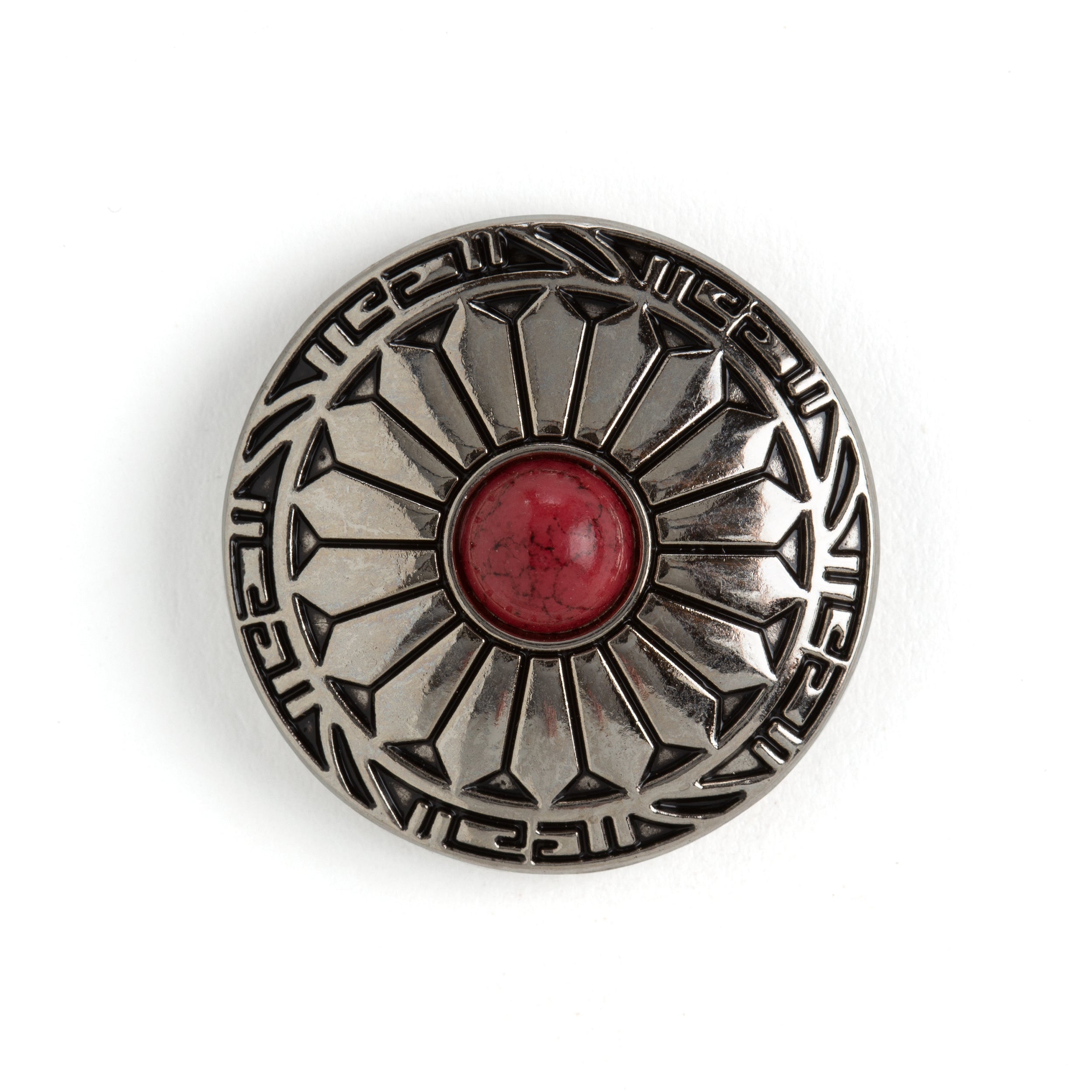 Round Flower Concho — Tandy Leather, Inc.