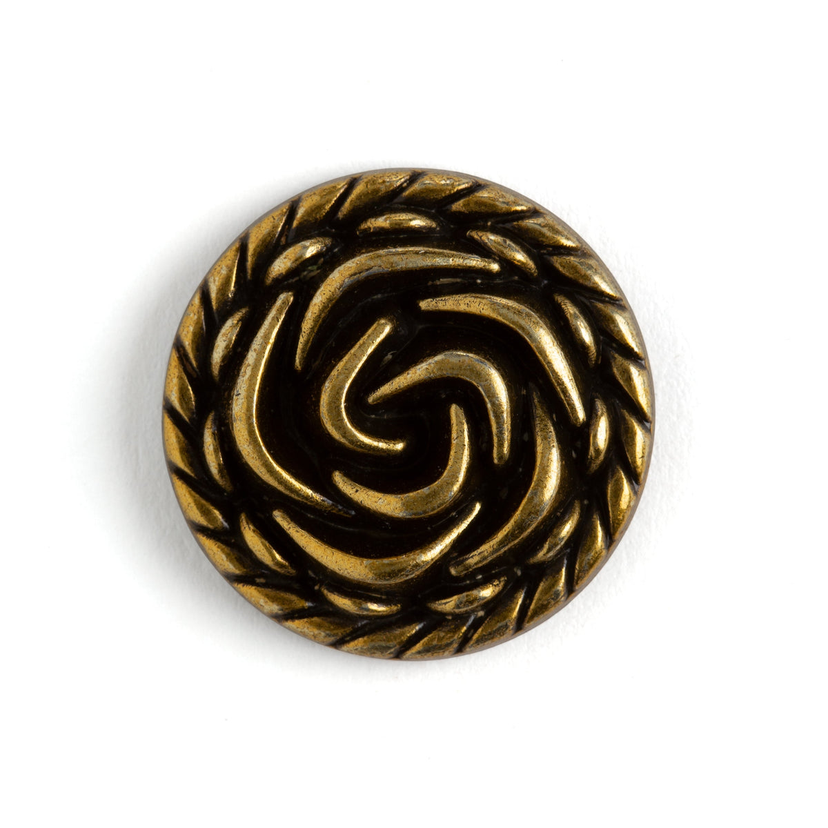 Antique Gold Rose Concho | Tandy Leather — Tandy Leather, Inc.