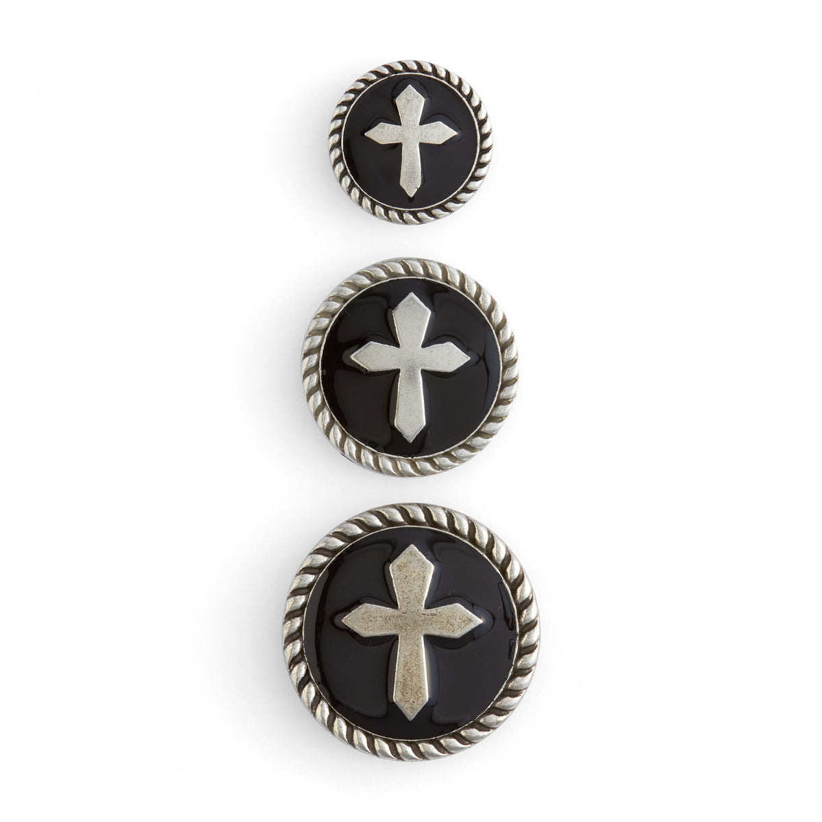 Epoxy Cross Conchos — Tandy Leather, Inc.