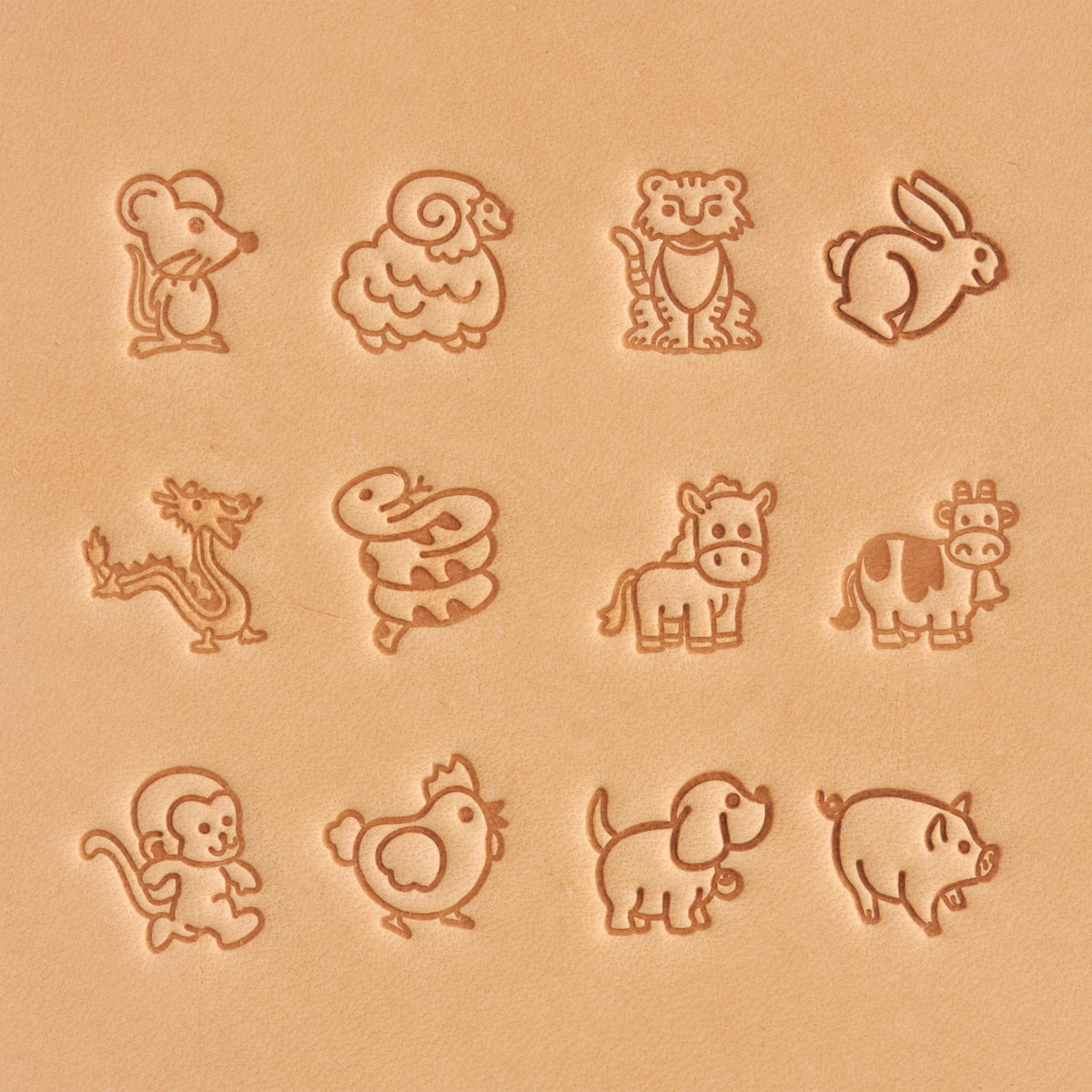 Cartoon Animal Stamp Set — Tandy Leather, Inc.