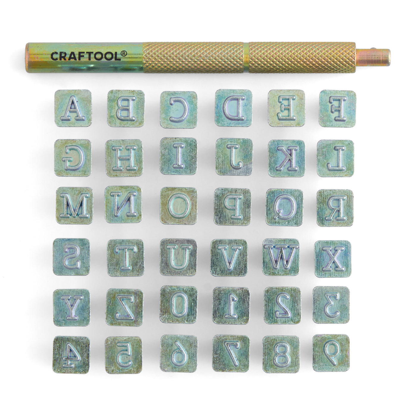 Craftool® Typewriter Alphabet & Number | Tandy Leather — Tandy Leather ...