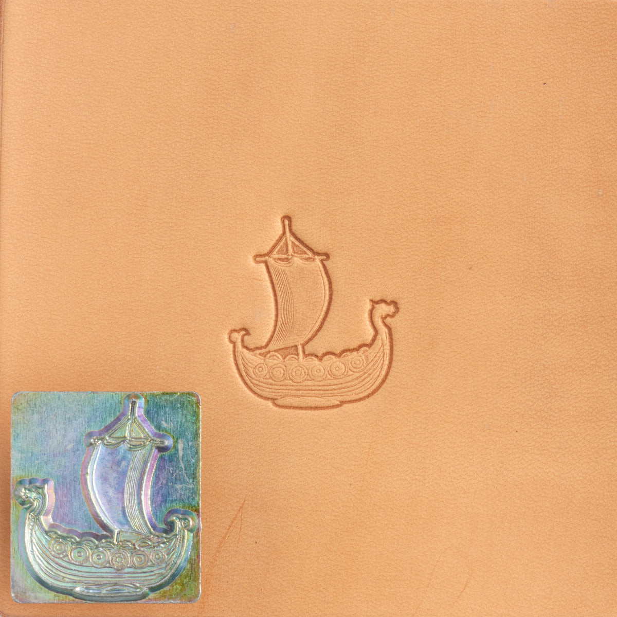 Craftool® Stamp Head Viking Boat — Tandy Leather, Inc.