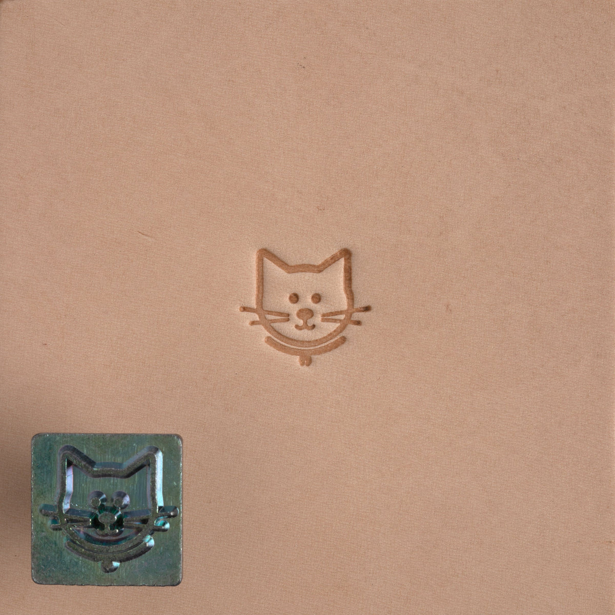 Craftool® Small Stamp Head Cat — Tandy Leather, Inc.