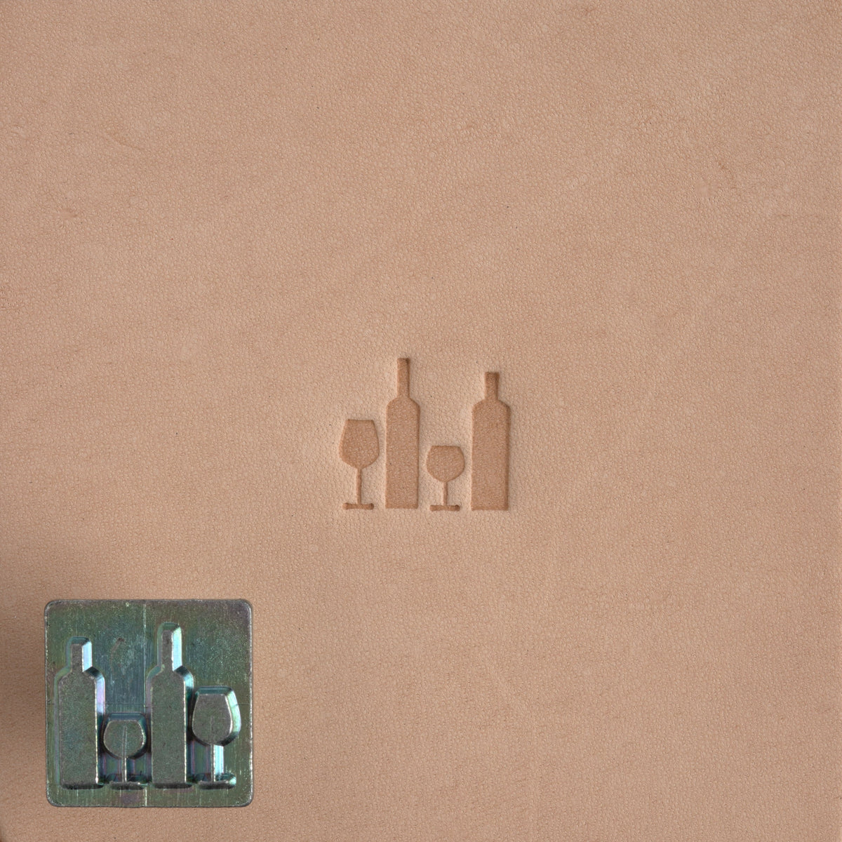 Craftool® Small Stamp Head Wine - FINAL SALE — Tandy Leather, Inc.