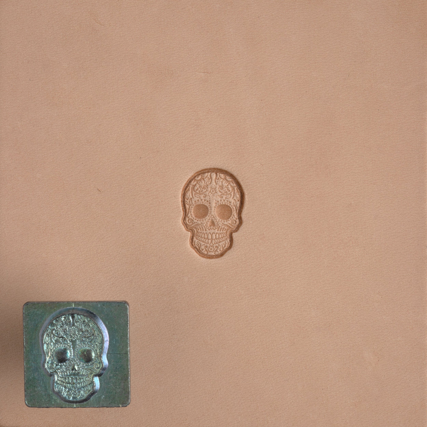 Craftool® Stamp Head Sugar Skull | Tandy Leather — Tandy Leather, Inc.