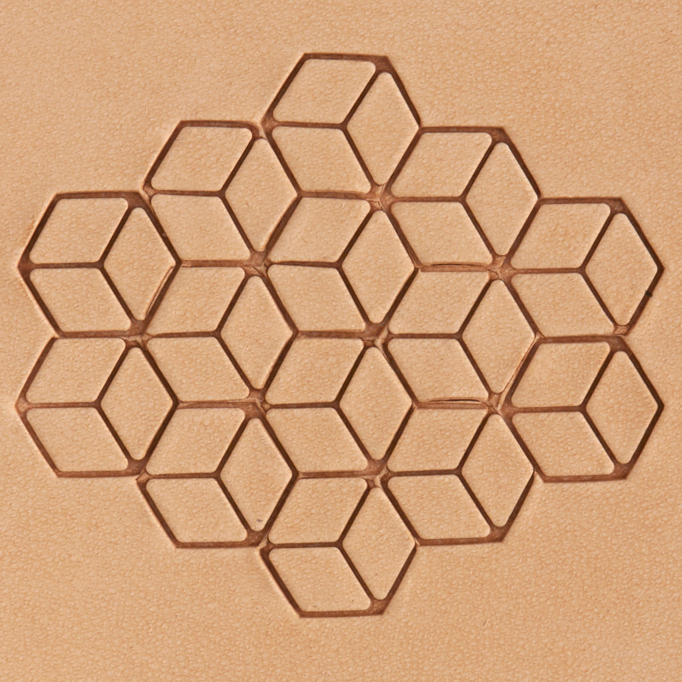 3D Cube Brass Stamp — Tandy Leather, Inc.