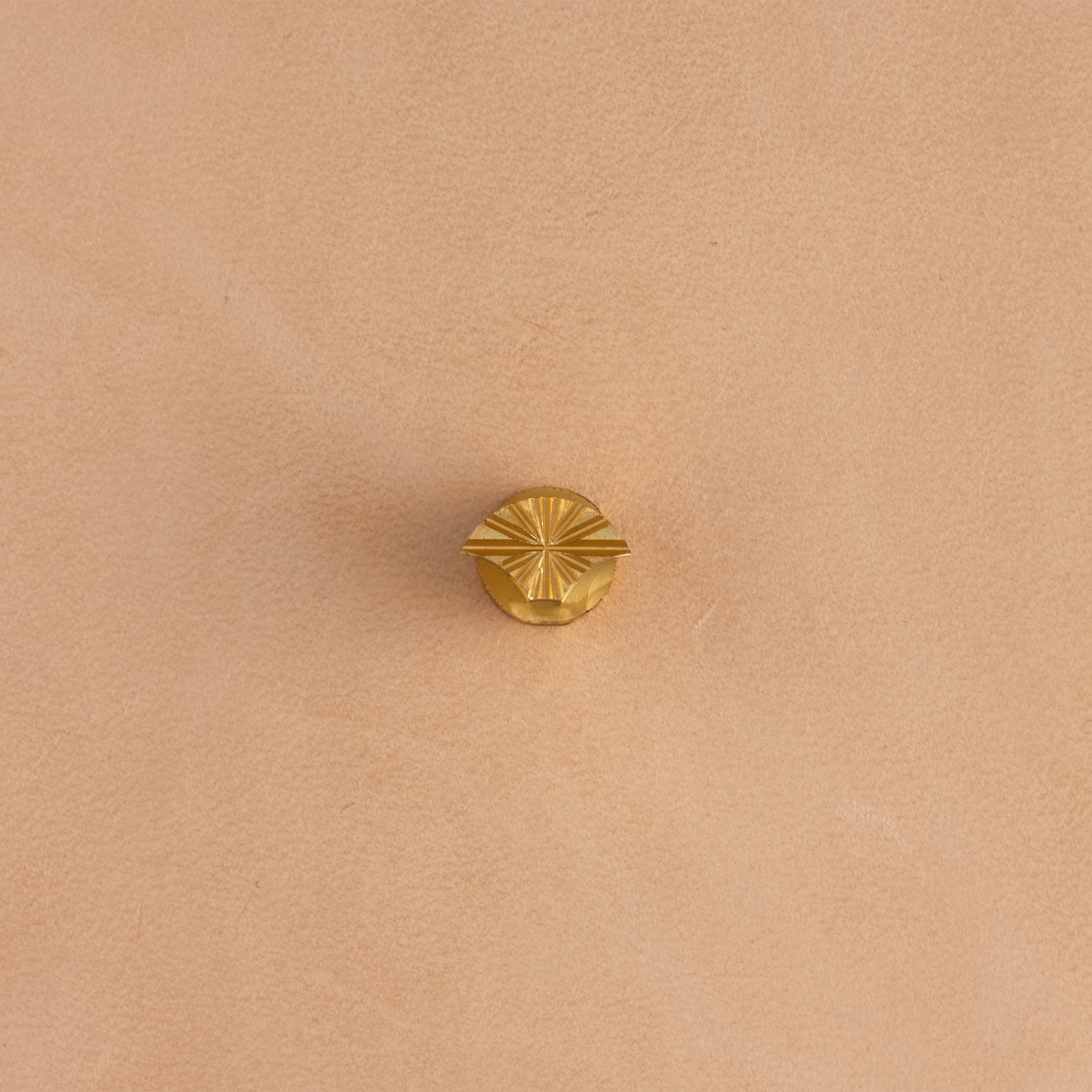 Sunburst Shell Brass Stamp — Tandy Leather, Inc.