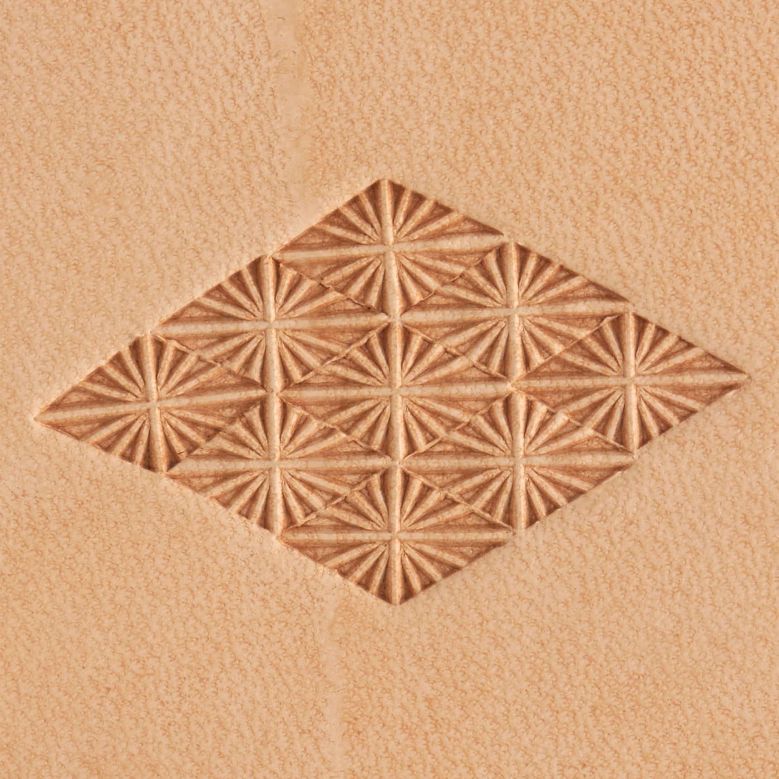Sunburst Diamond Brass Stamp — Tandy Leather, Inc.