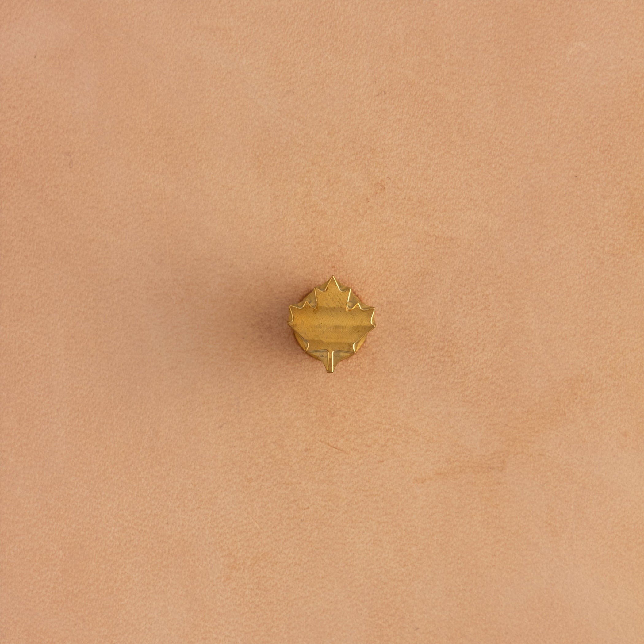 Maple Leaf Brass Stamp | Tandy Leather — Tandy Leather, Inc.