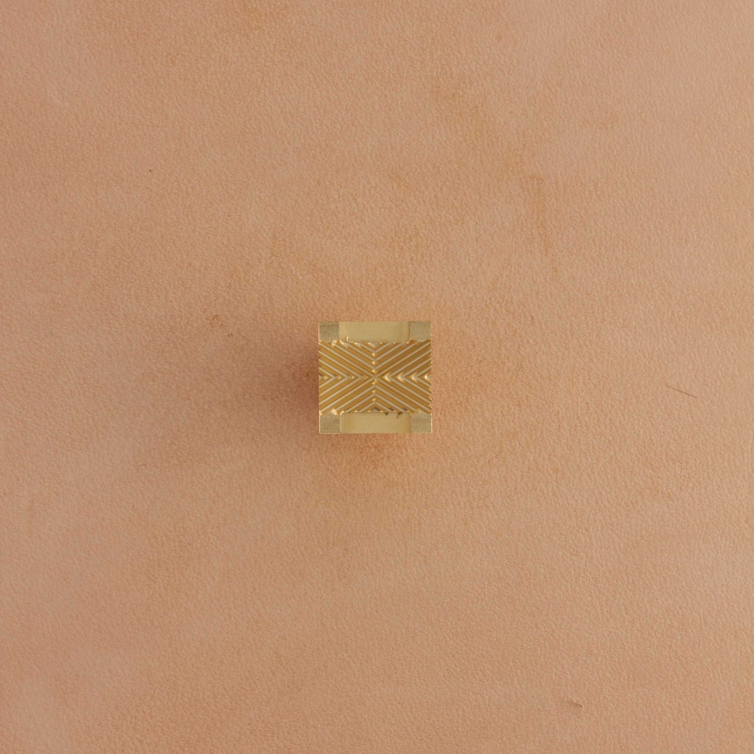 Lined Lattice Weave Brass Stamp | Tandy Leather — Tandy Leather, Inc.