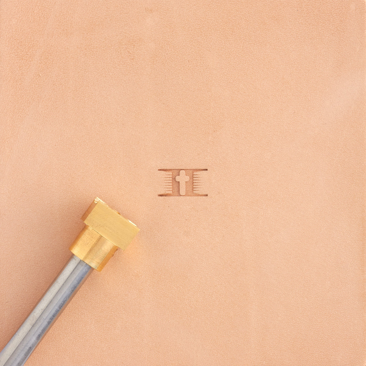 Cross Basket Weave Brass Stamp — Tandy Leather, Inc.