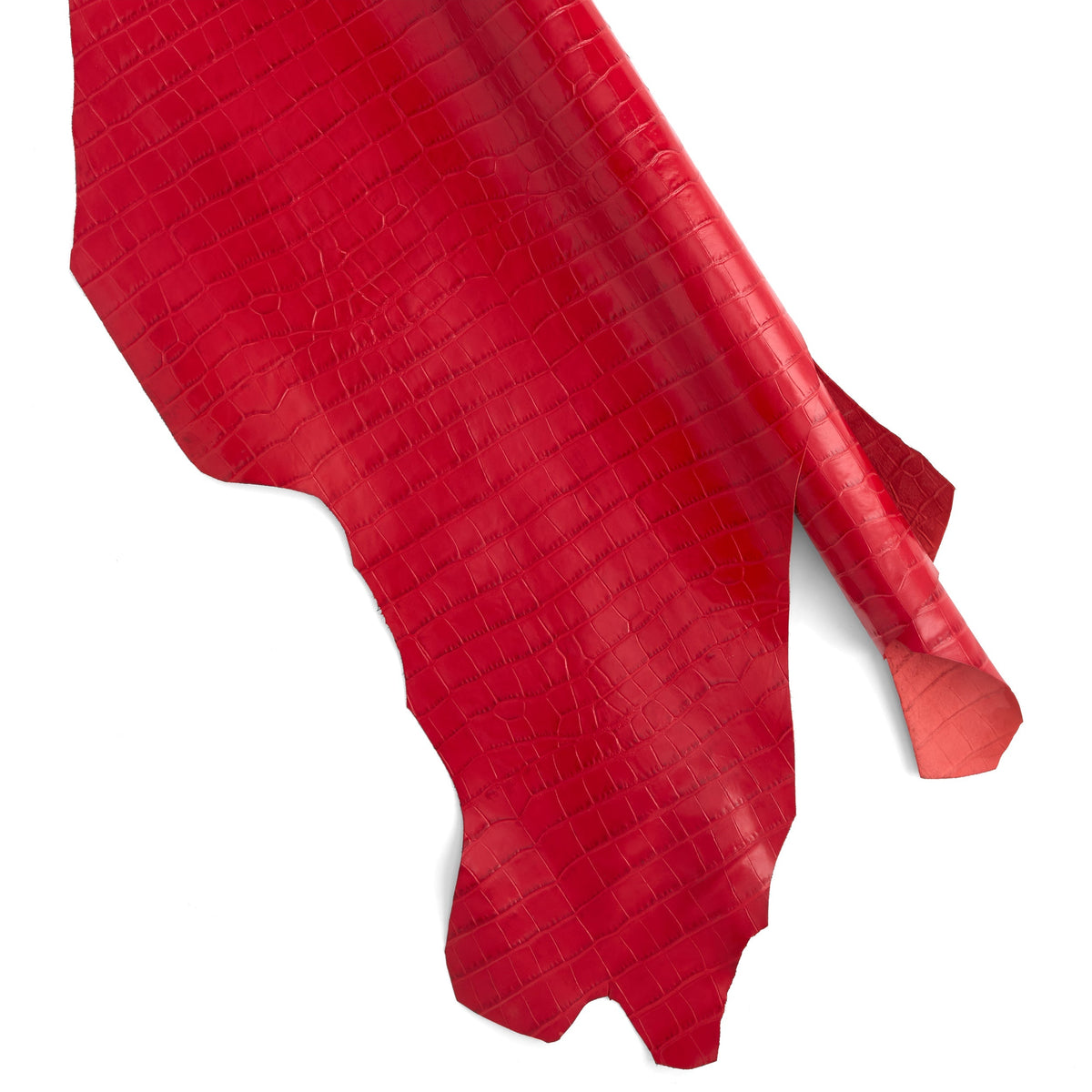 Embossed Gator Print Side Red — Tandy Leather, Inc.