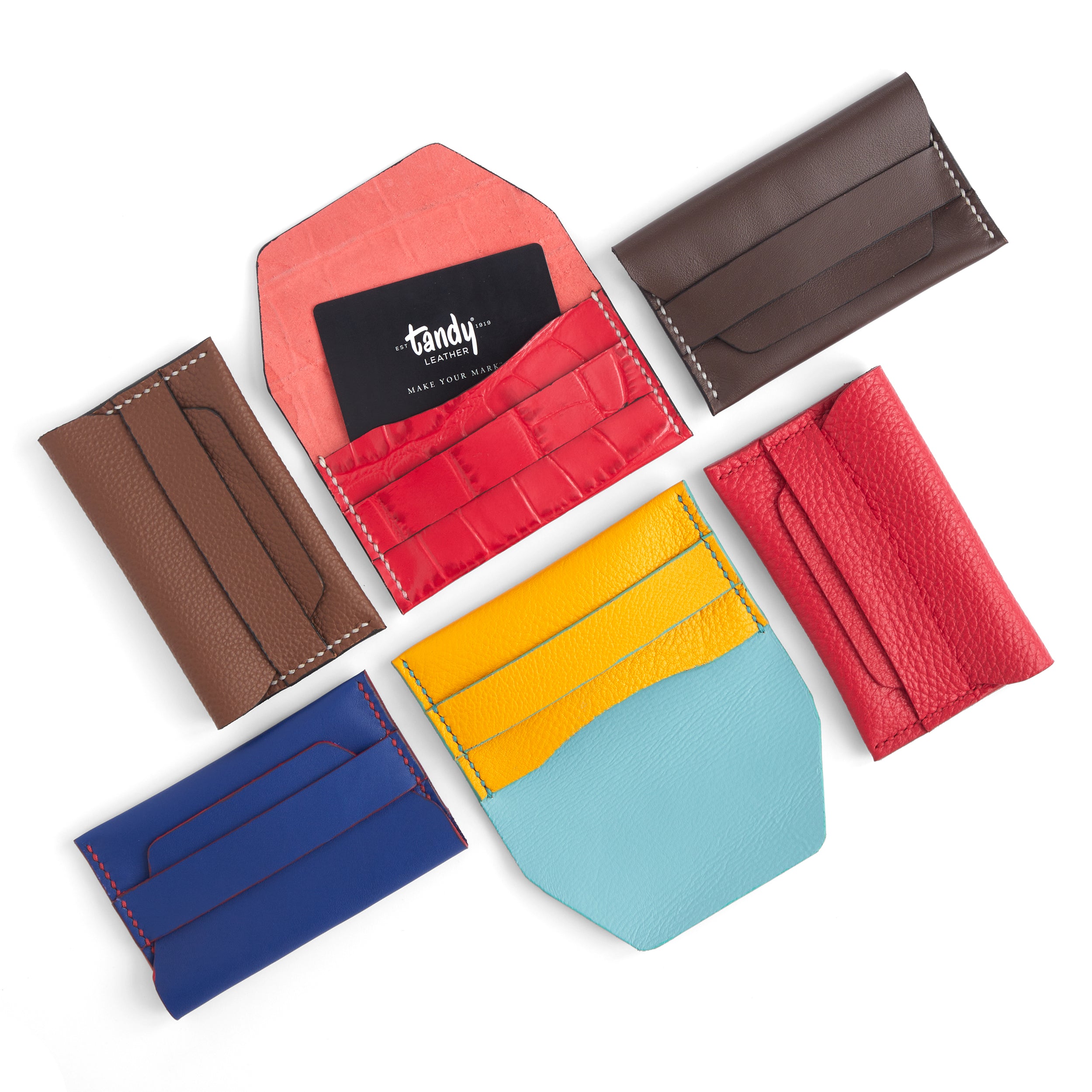 Aspen Card Case Paper Pattern — Tandy Leather, Inc.