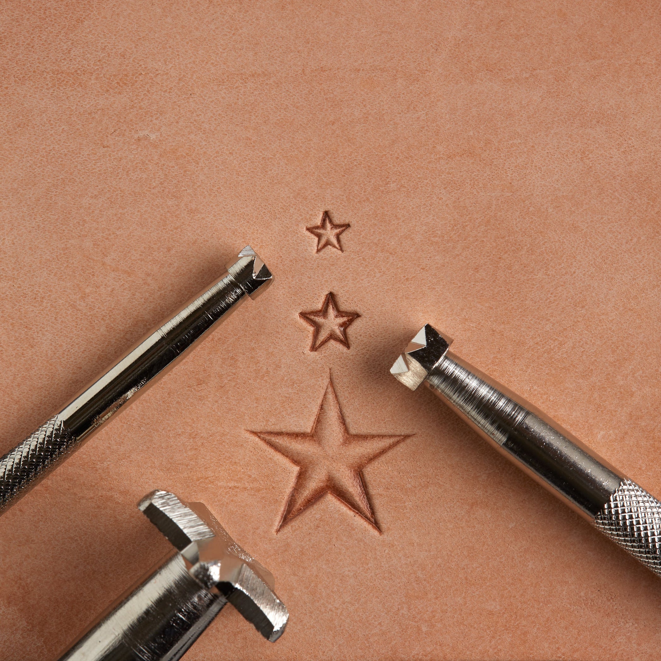 Craftool® Outlined Star Stamp | Tandy Leather — Tandy Leather, Inc.